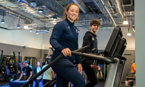 Local athletes open new gym at ANGUSalive's Forfar Community Campus ...