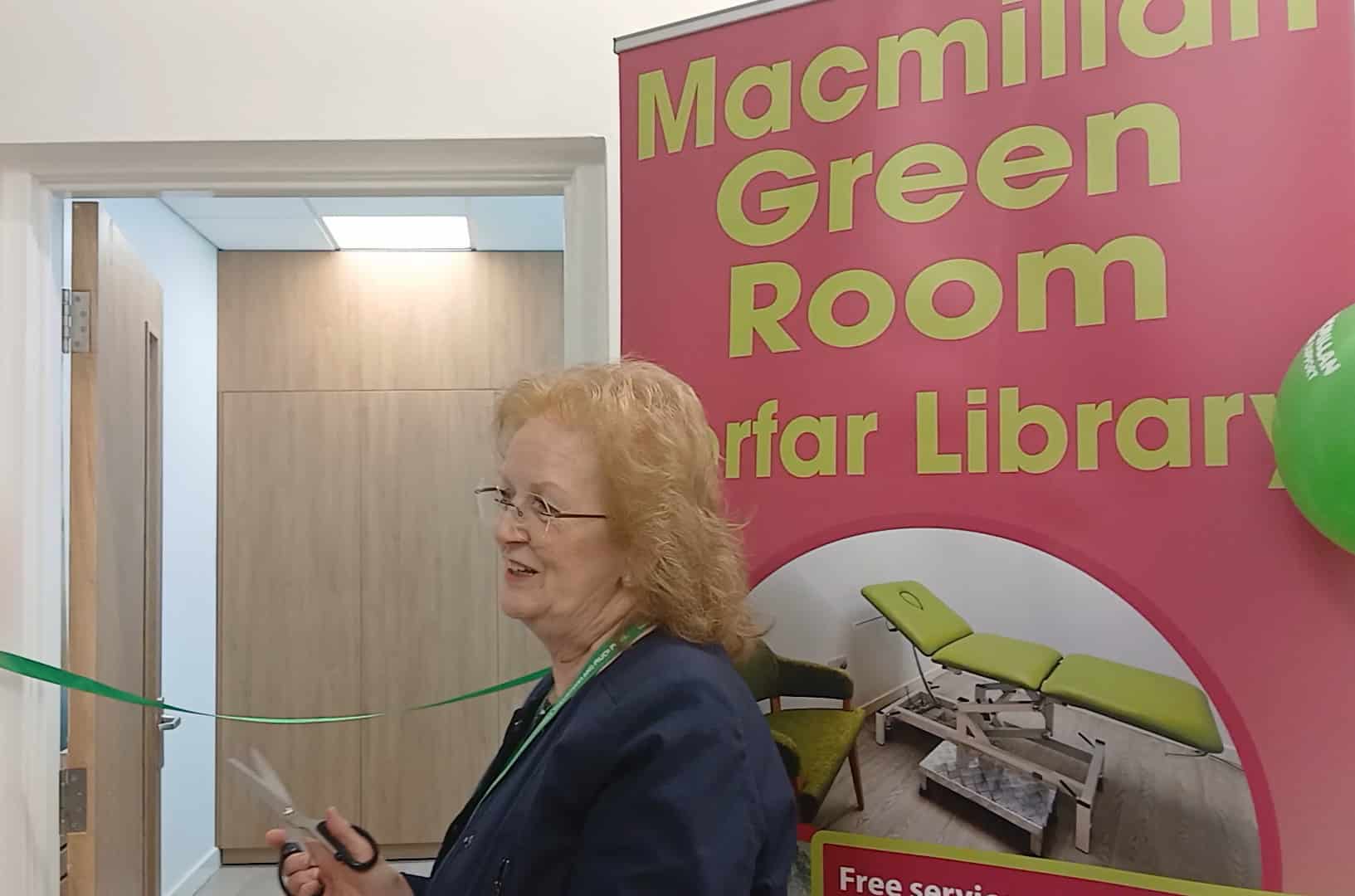 Macmillan Green Room opens at Forfar Library • ANGUSalive