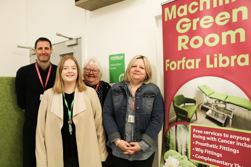 Macmillan Green Room opens at Forfar Library • ANGUSalive