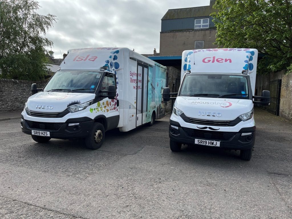 ANGUSalive Seriously Social: Communities - Our Mobile Library Service ...
