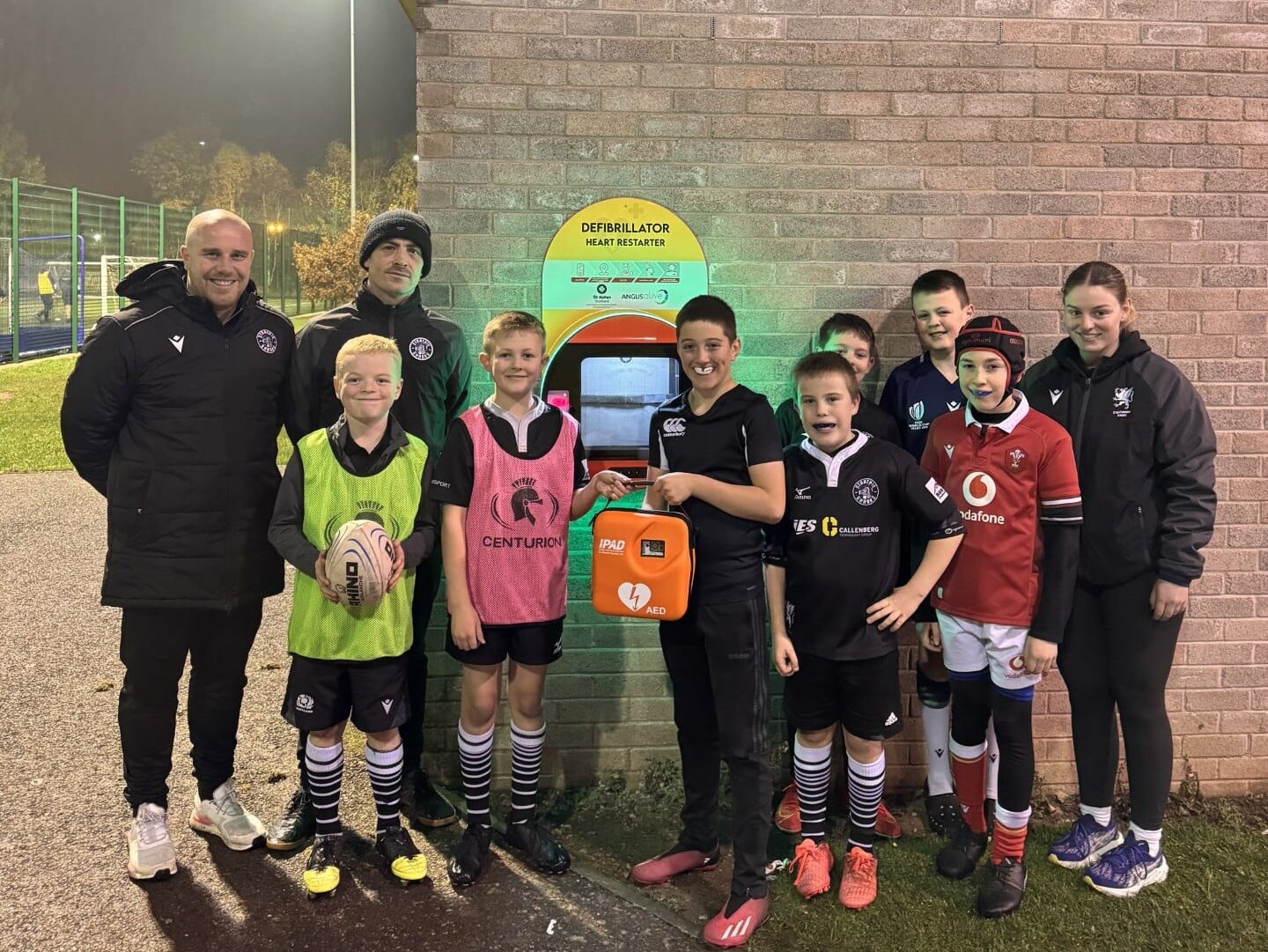 New accessible pitch-side defibrillators • ANGUSalive