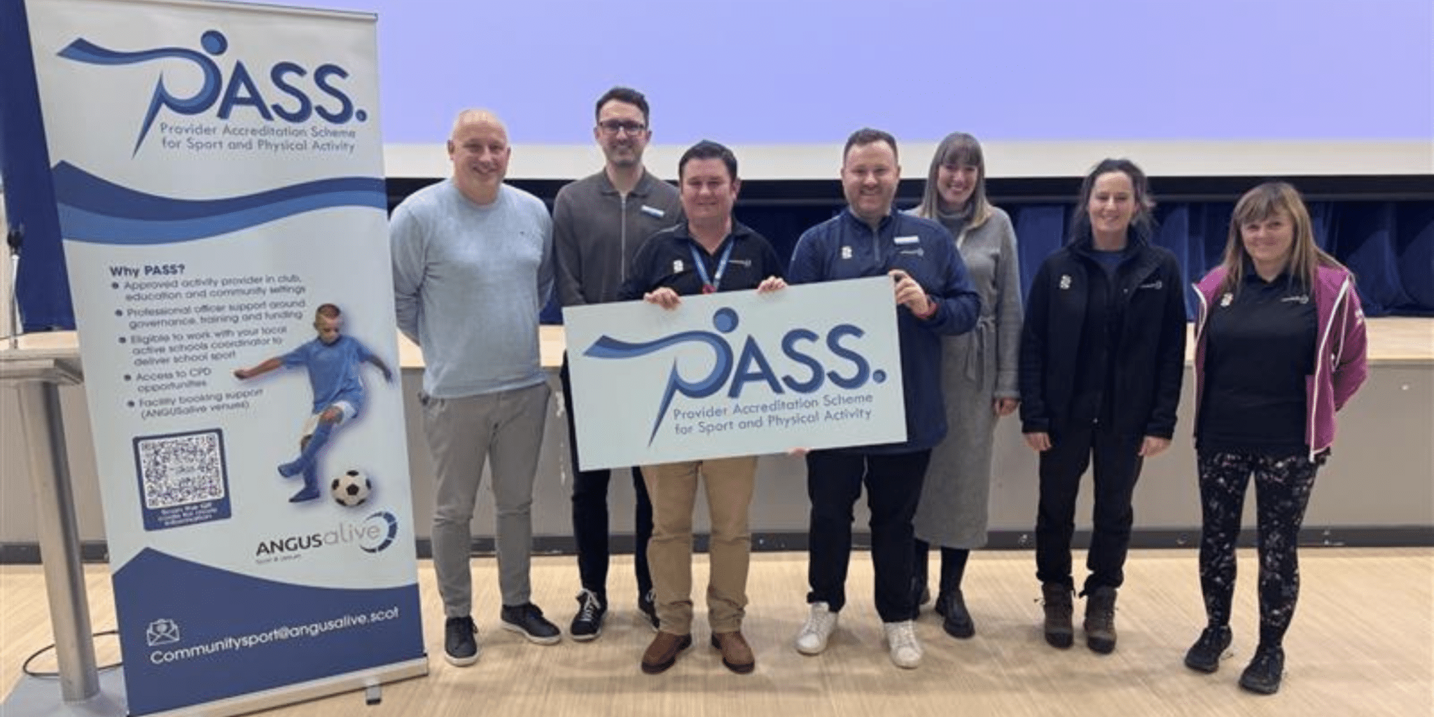 Provider Accreditation Scheme for Sport (PASS) • ANGUSalive