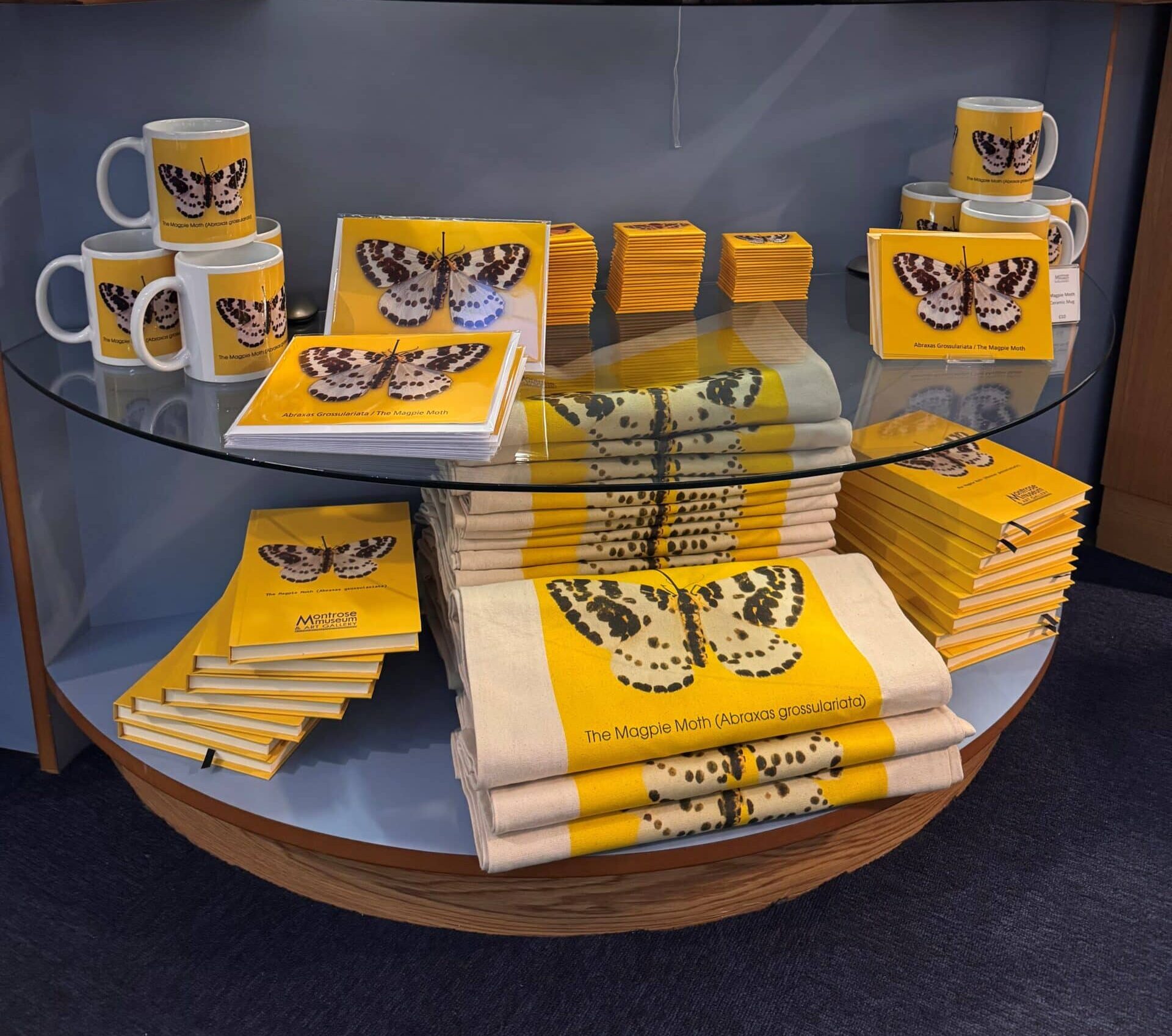 Diverse collection of memento's at Angus Museums new Gift Shops ...