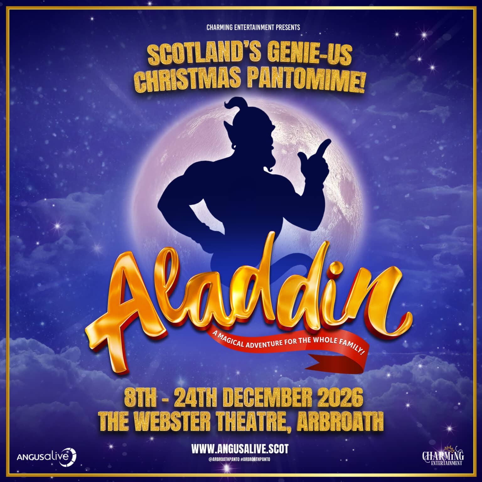 Pantomime – Aladdin • ANGUSalive